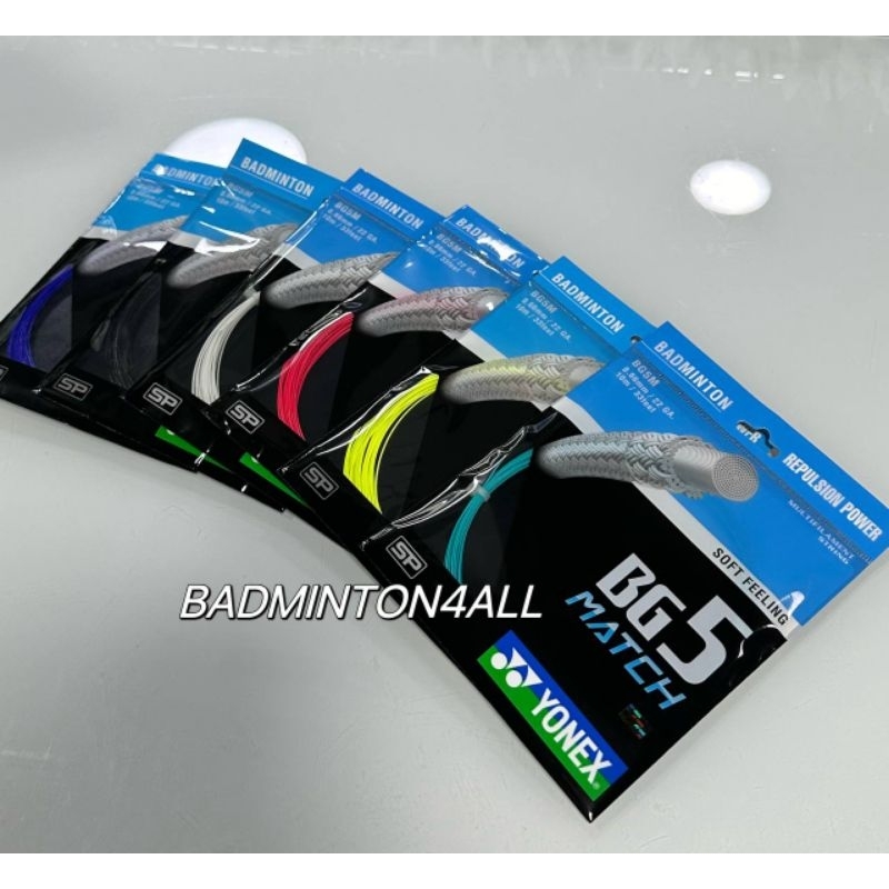 [ ️PROMOTION NOW ️]YONEX BG5 MATCH BADMINTON STRING🔥100%ORIGINAL💯 ...