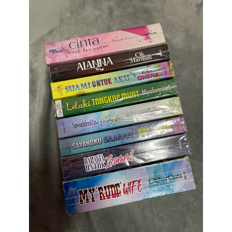 Novel Preloved Part 8 Shopee Malaysia