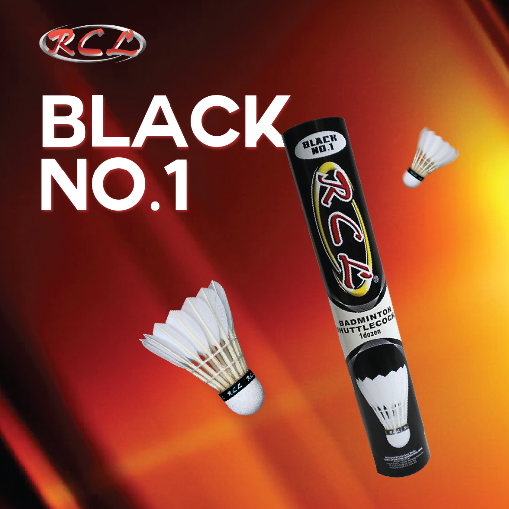 Ready Stock Wholesales🔥RCL [BLACK NO1] [Badminton Shuttlecock Bulu ...