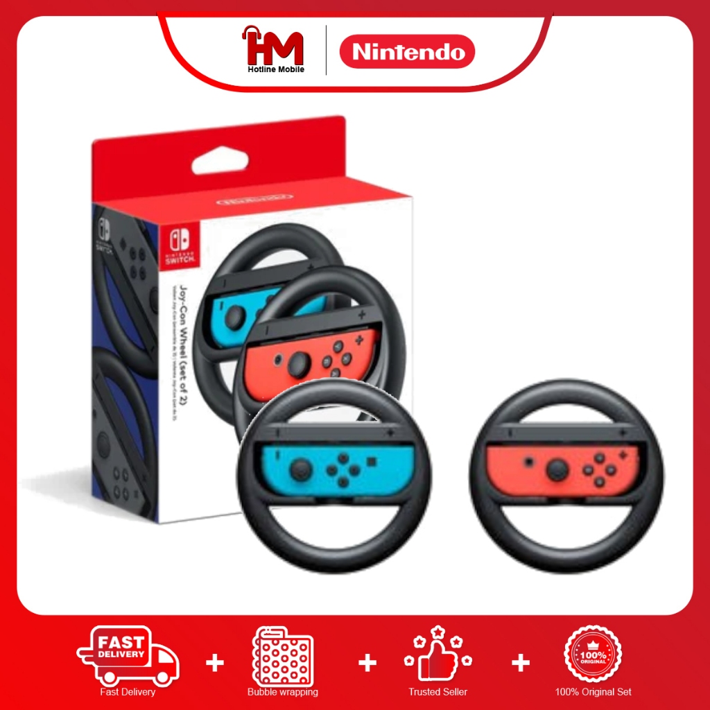 Nintendo Switch Joy-Con Wheel (Set of 2) | Shopee Malaysia