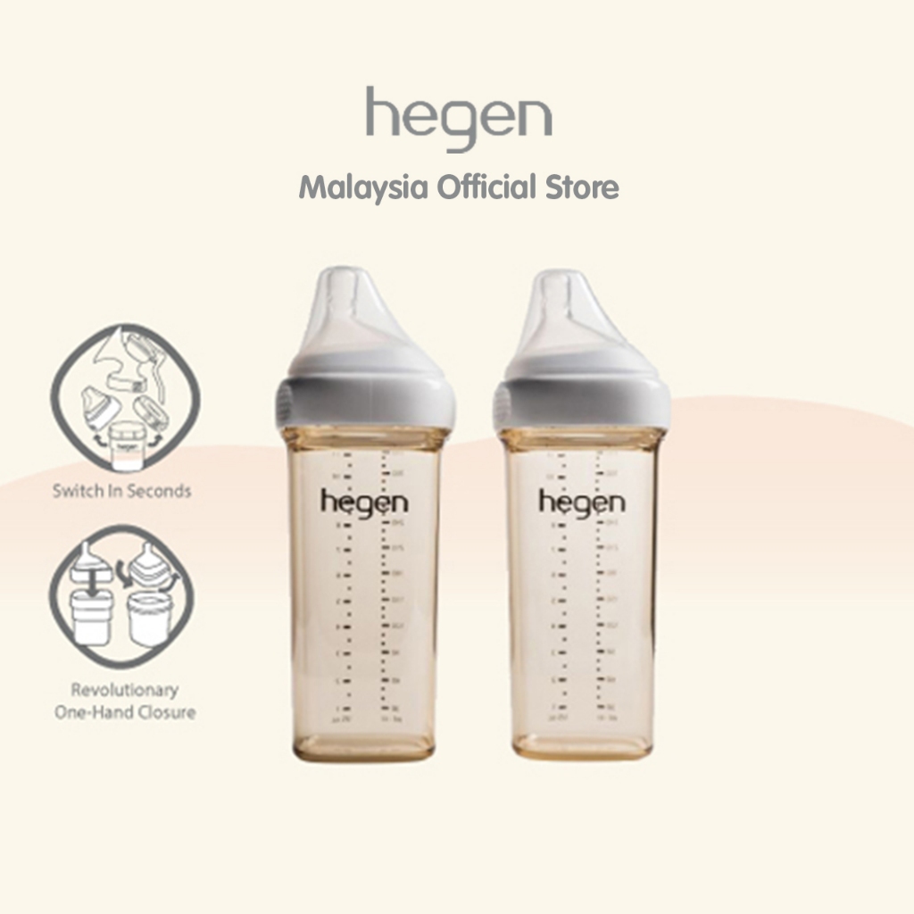 HEGEN PCTO™ 330ml/11oz Feeding Bottle PPSU (2-pack) | Shopee Malaysia
