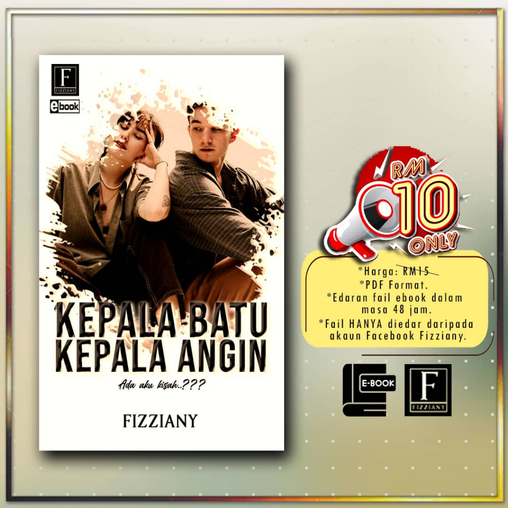 Ebook : Kepala Batu Kepala Angin by Fizziany | Shopee Malaysia