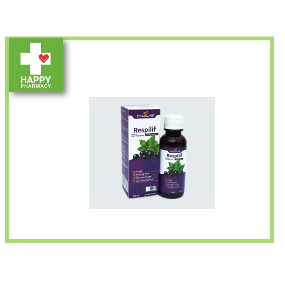 Excelab Respilif Cough Syrup -120ml | Shopee Malaysia
