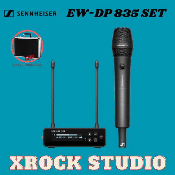Sennheiser EW-DP 835 SET Wireless Handheld Microphone System With LPC-S ...