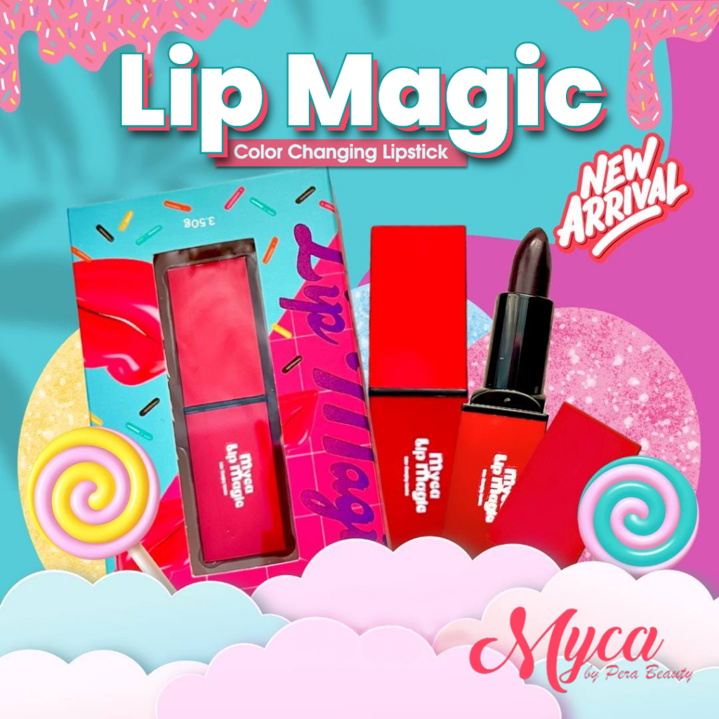 Myca Lip Magic / Myca Pera Beauty Lipmagic Color Changing Lipstick Red ...