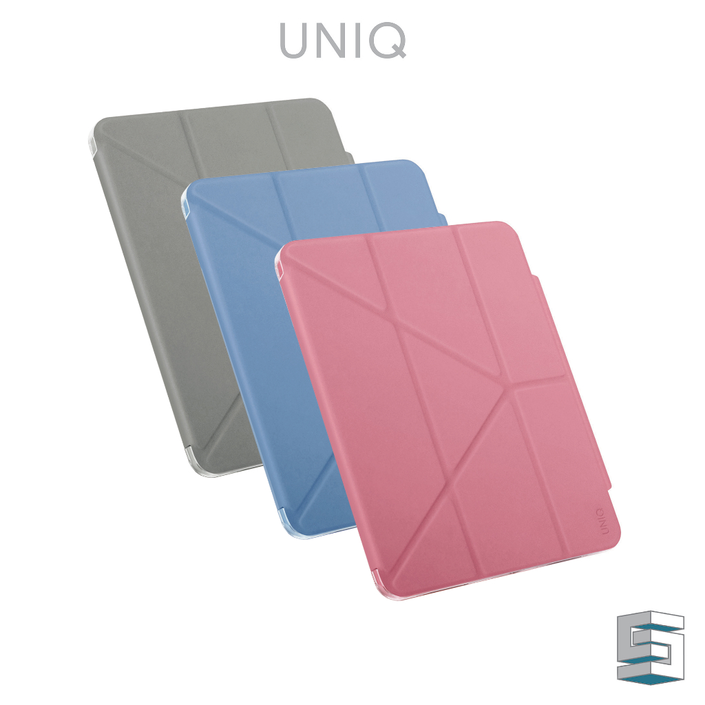 UNIQ Camden Case for iPad 10th 11th Gen A16 (10.9) 2022 2025 Grey Pink ...