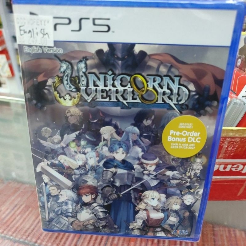 PS5 unicorn overlord English r3 new and sealed rm169 same as in the ...