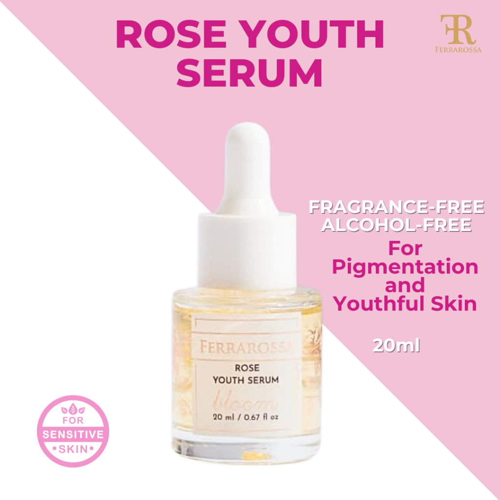 Ferrarossa-Rose Serum 20ml-Lightens Freckles & Anti-aging with ...