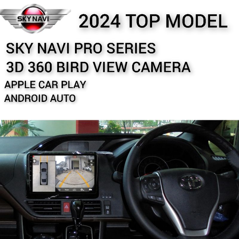 TOYOTA VOXY / TOYOTA NOAH CAR ANDROID PLAYER WITH 360 BIRD VIEW CAMERA | Shopee Malaysia