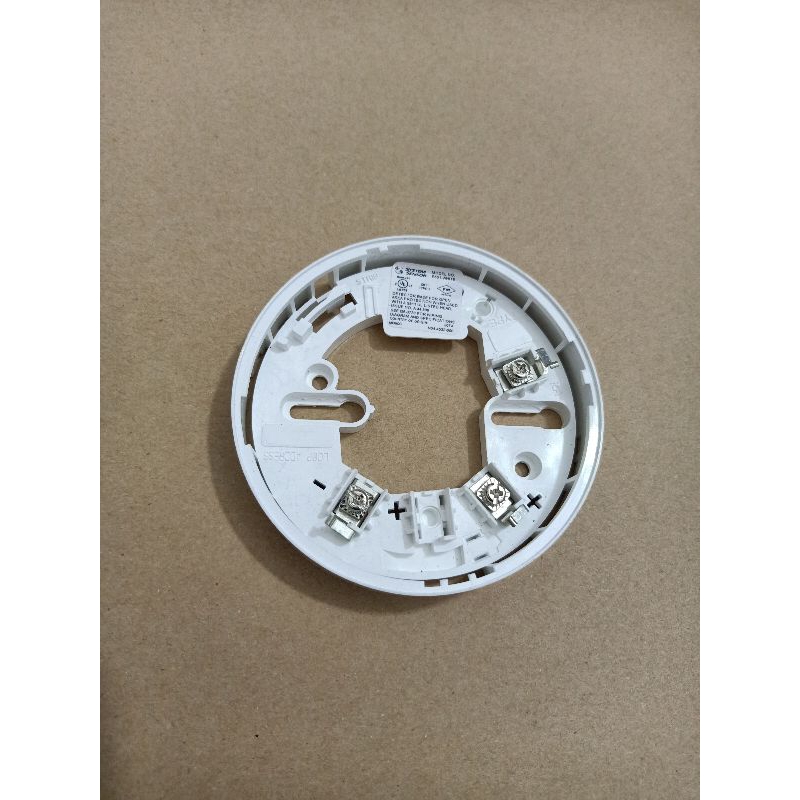 Notifier - Intelligent Addressable Smoke Detector Base - B501 white ...