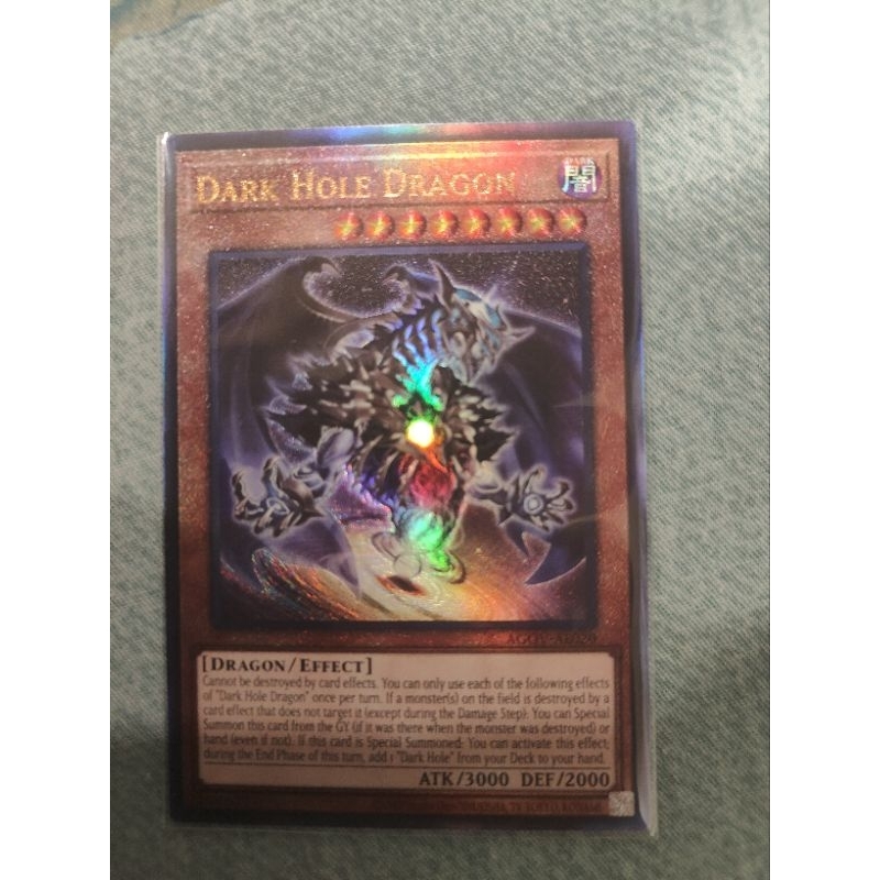 Yugioh: AGOV-AE020 AGOV-JP020 Dark Hole Dragon (UR/UTR( | Shopee Malaysia