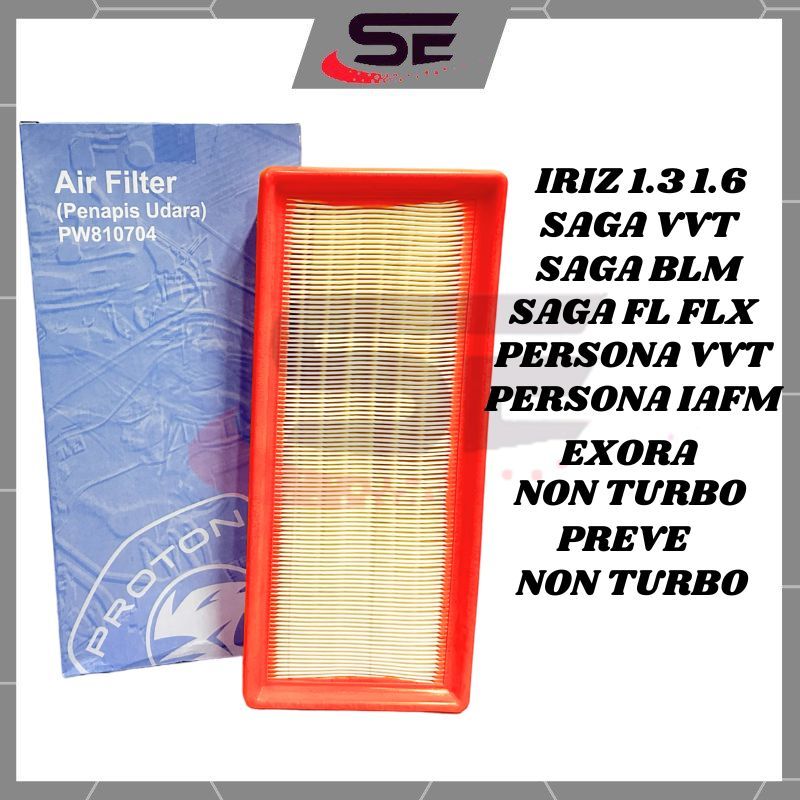 PROTON Air Filter Proton Saga VVT BLM FL FLX Persona Persona VVT IRIZ ...