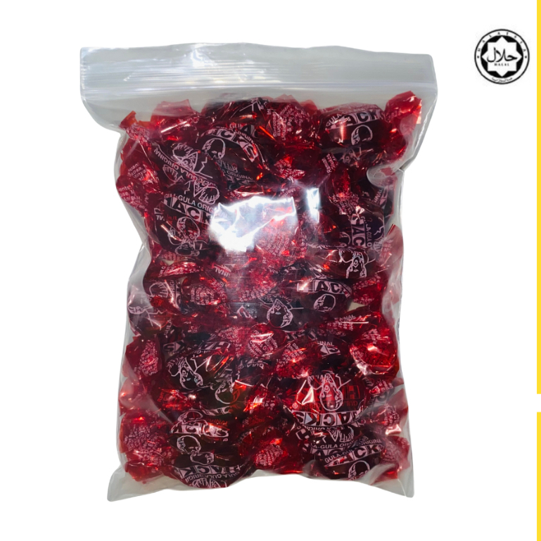 180g Childhood Hacks Regular Black Sweets Candy Hack Hitam HALAL (LOCAL ...