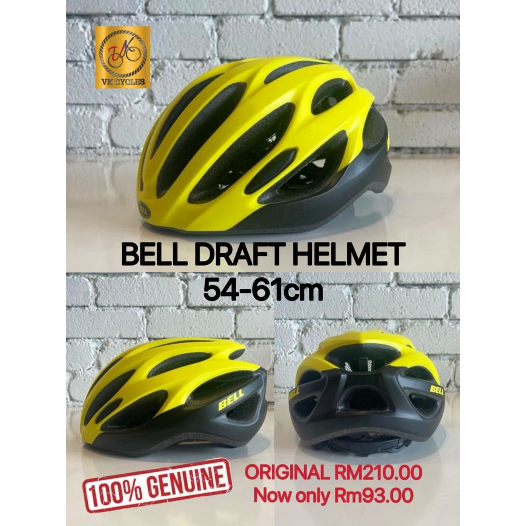 Genuine Bell Draft Helmet / Bicycle Helmets / Road Helmets !!! Special price !!! | Shopee Malaysia