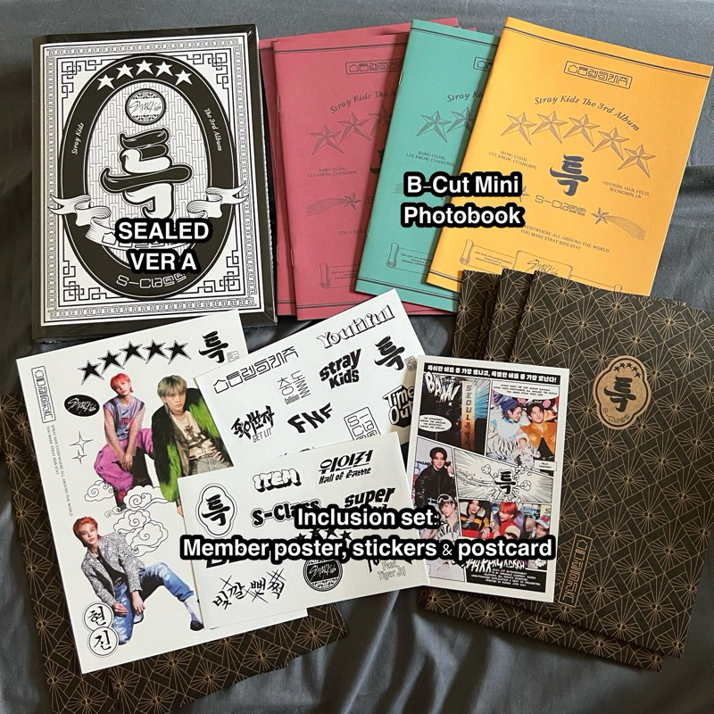 [OFFICIAL] STRAY KIDS S-CLASS ALBUM INCLUSIONS | Shopee Malaysia