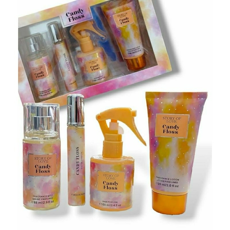 SE PERFUME GIFT SET BOX VIVA LUCK (3 IN 1) / STORY OF LOVE (4 IN 1) (2 ...
