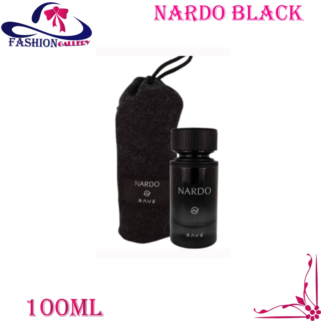 NARDO BLACK 100ML BY RAVE LATAFA EDP PERFUME SPRAY 100% ORIGINAL ...