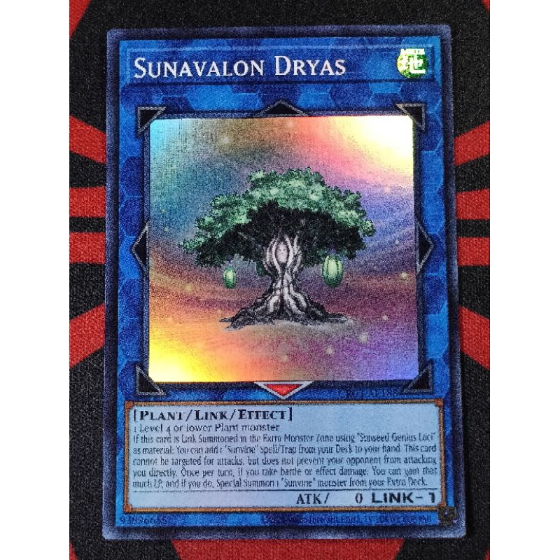 YUGIOH KONAMI CR03-AE188 Sunavalon Dryas (Super Rare) | Shopee Malaysia