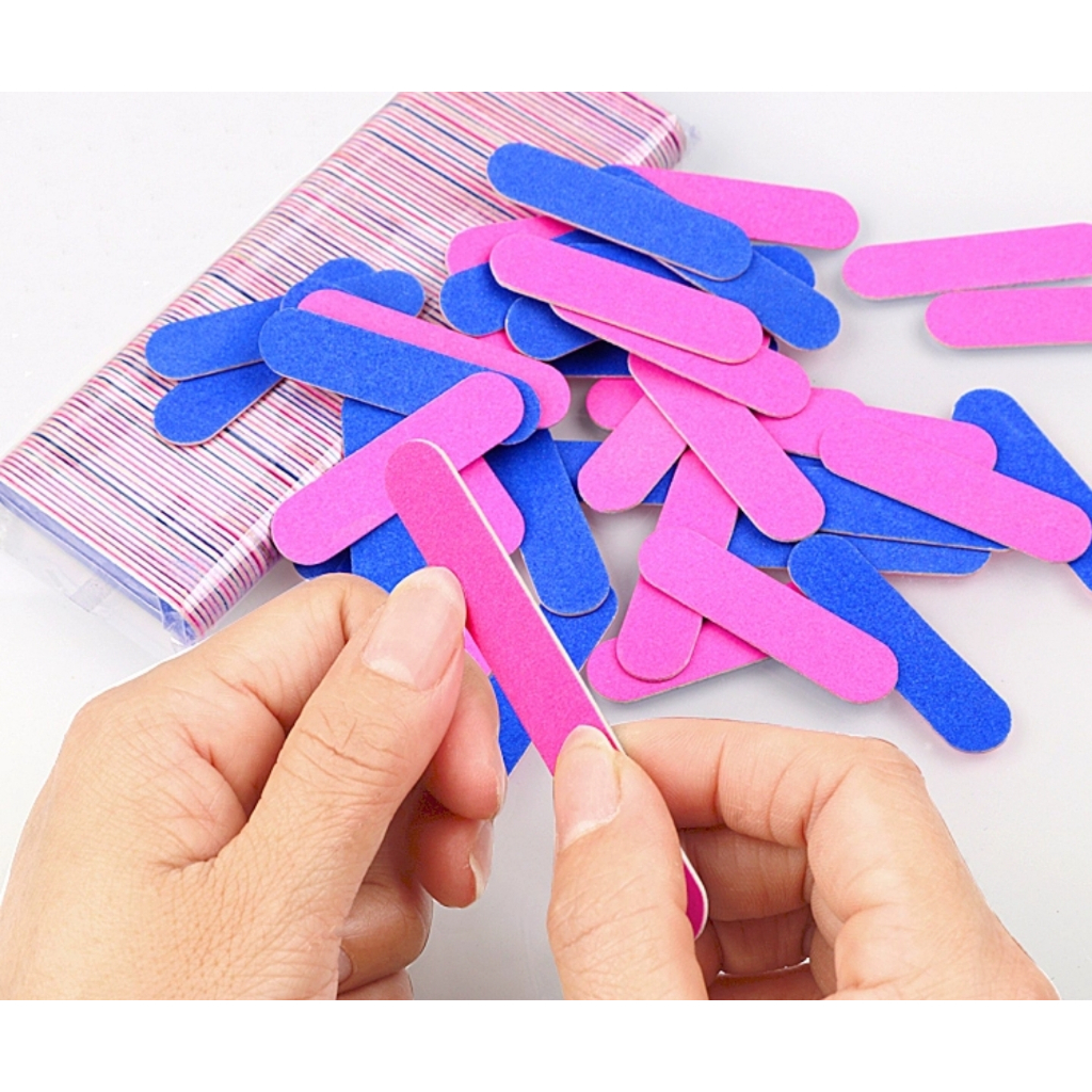 [READY STOCK] Mini Double-Sided Manicure Strip Nail Buffer Mini Sanding ...
