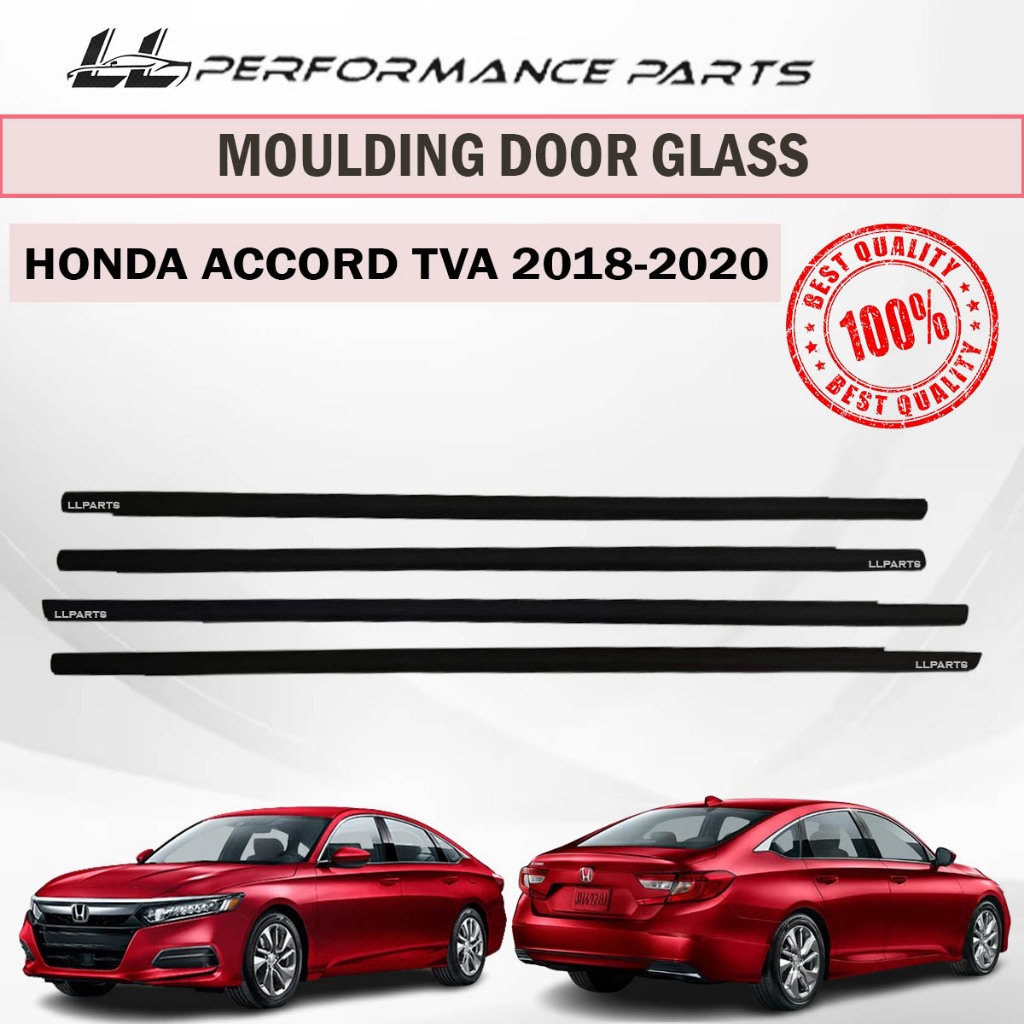 Original Honda Accord TVA 2018-2020 Door Moulding Lining Rubber Outer ...