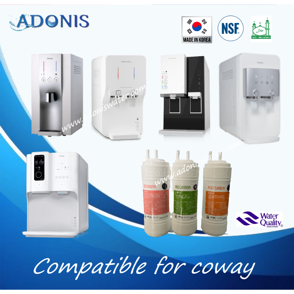 Korea Penapis Air HALAL Coway Water Filter OEM Compatible Neo/Villaem ...