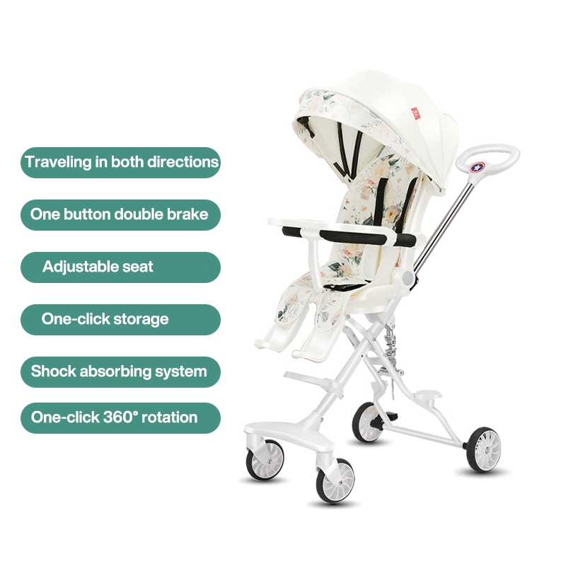 foldable magic baby stroller travel 2 way facing Lightweight Stroller 4 ...