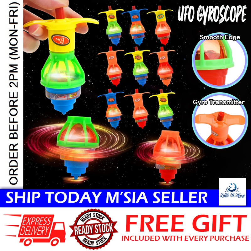 [Little B House ] LED Spinning Toy Gyroscope Spinner Fidget LED Toys ...