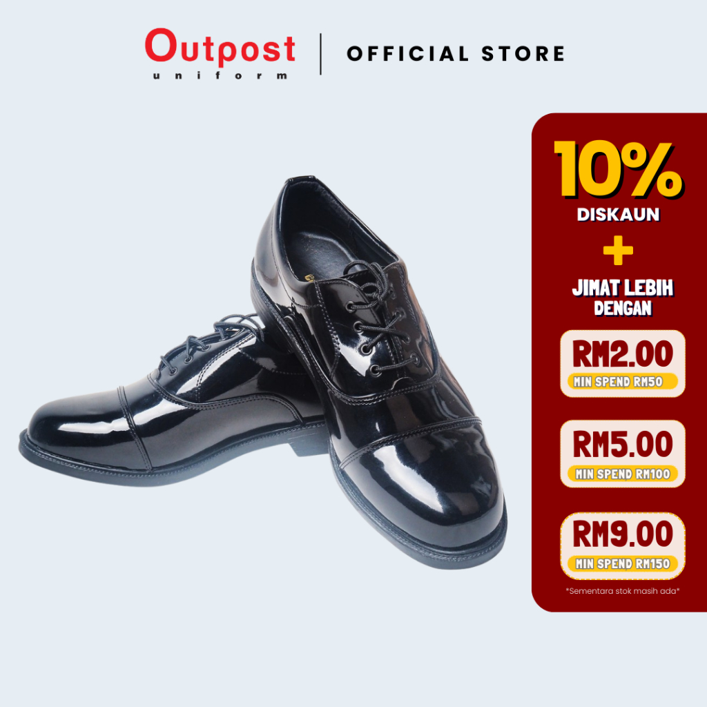 [Clearance] Outpost Kasut Formal / Kasut Potong / 2B4 - Random Design ...