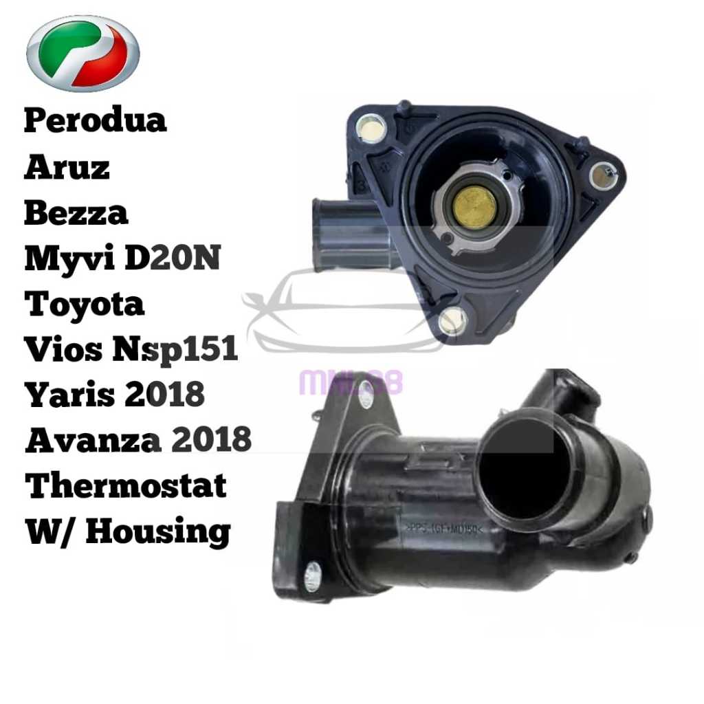 Perodua Aruz Bezza Myvi New D20N Vios NSP151 hermostat With Housing ...