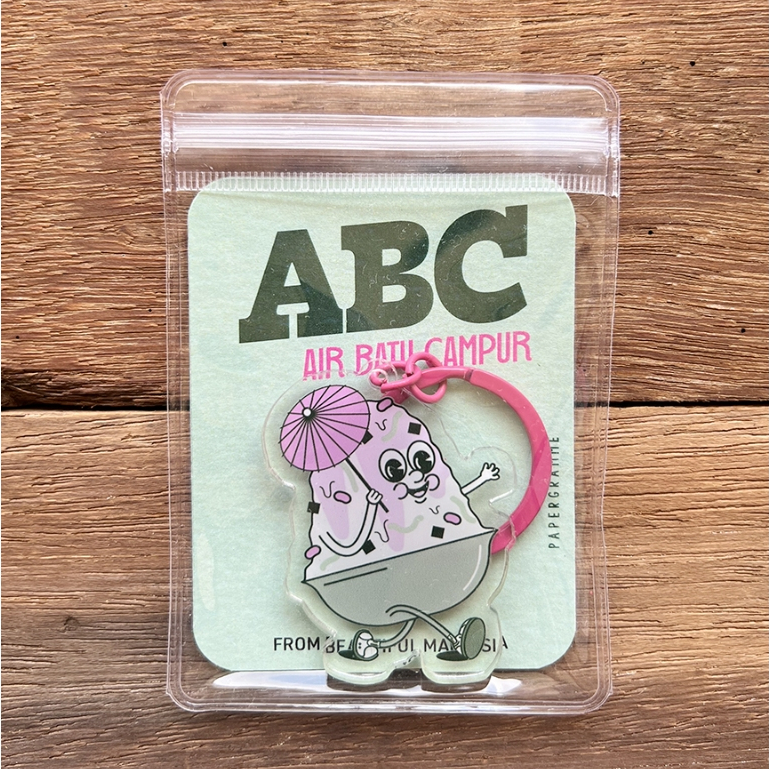 Malaysian Foodie Keychain-ABC (Air Batu Campur) | Shopee Malaysia