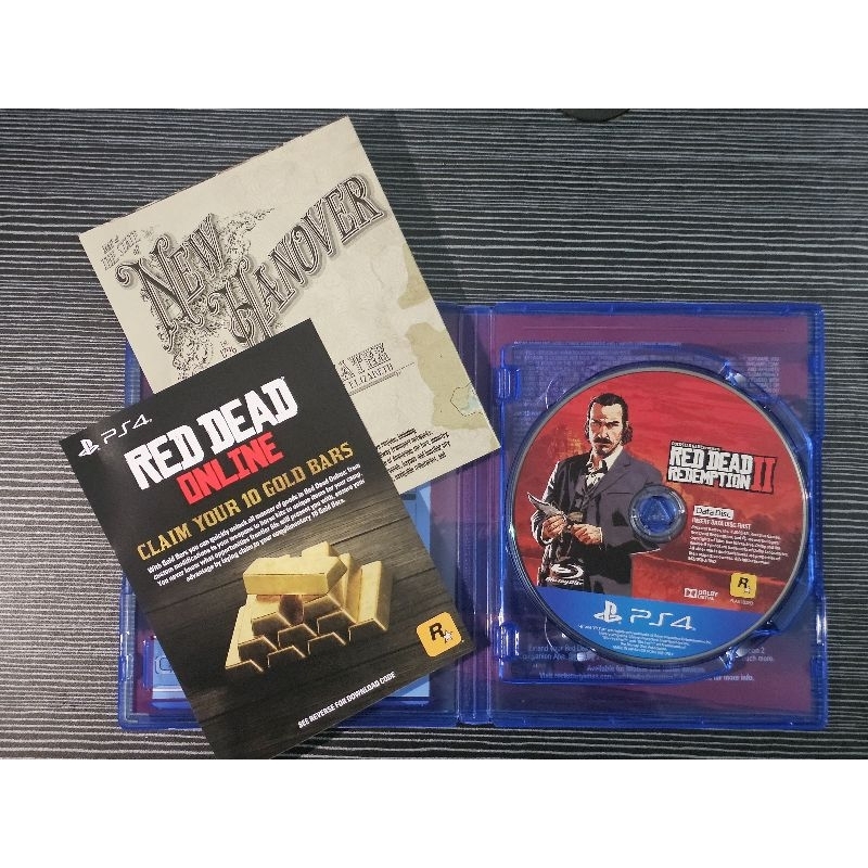 PS4 Red Dead Redemption 2 R3 RDR2 RDR USED | Shopee Malaysia