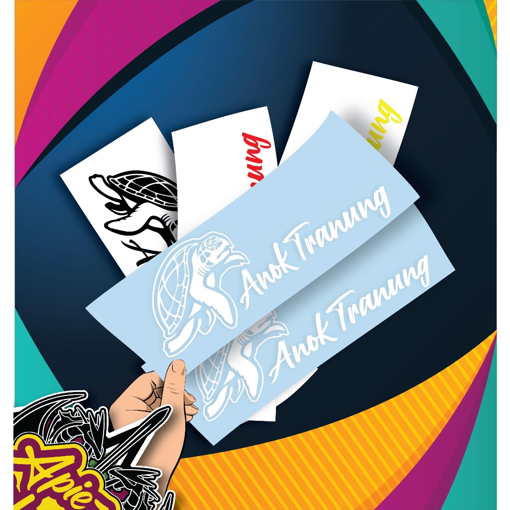Sticker Penyu (Anok Tranung) | Shopee Malaysia
