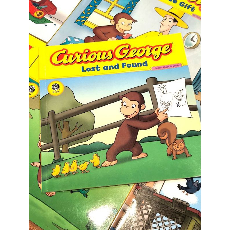 (8 books) Curious George Kids Children Learning Curious About Anything ...