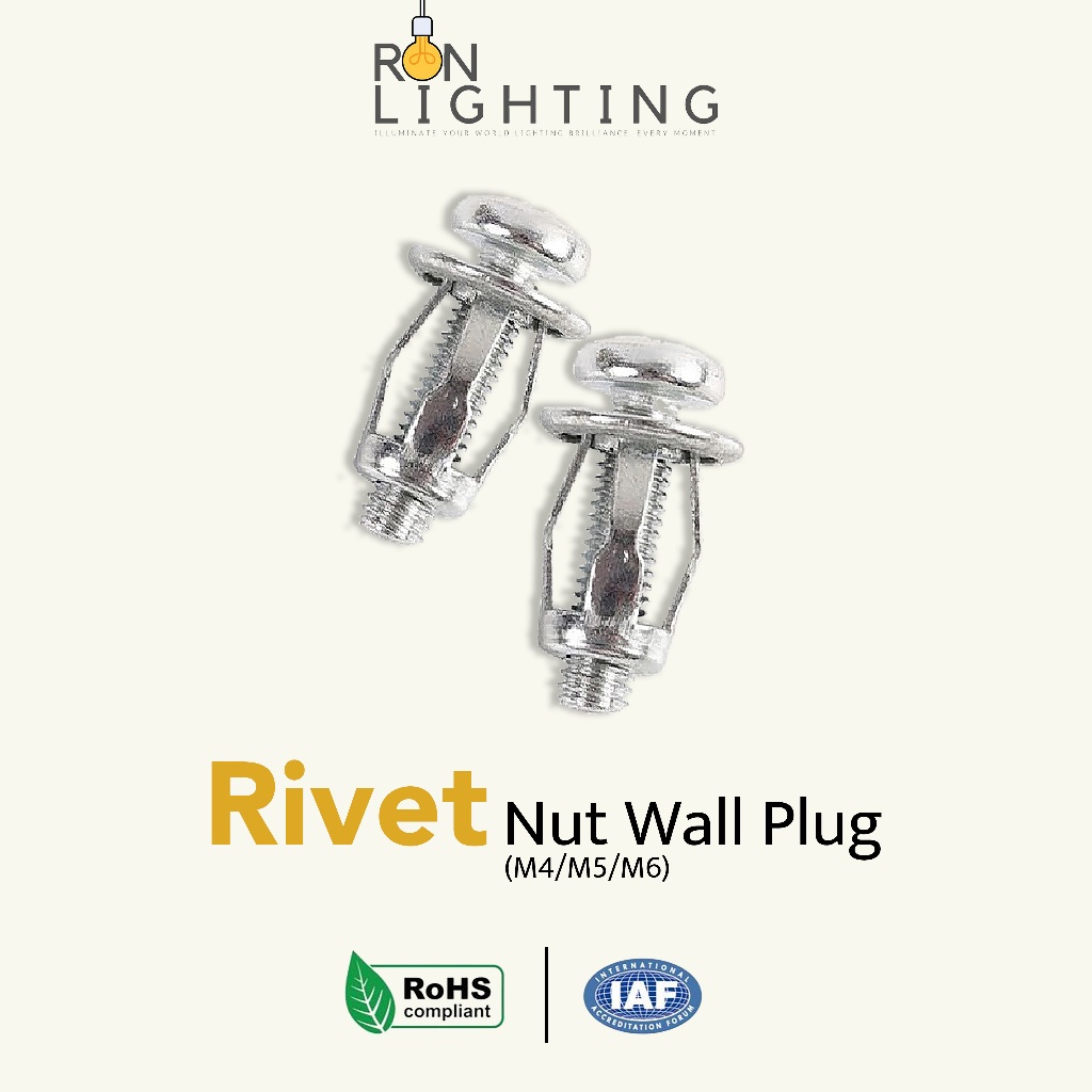 Rivet Nut Wall Plug Fixing Expansion Screw Anchor Bolt For Hollow Beam ...