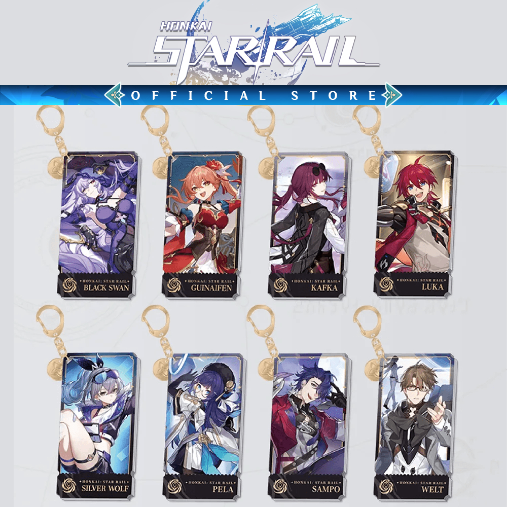 miHoYo Honkai: Star Rail Path of Nihility Character Acrylic Keychain ...