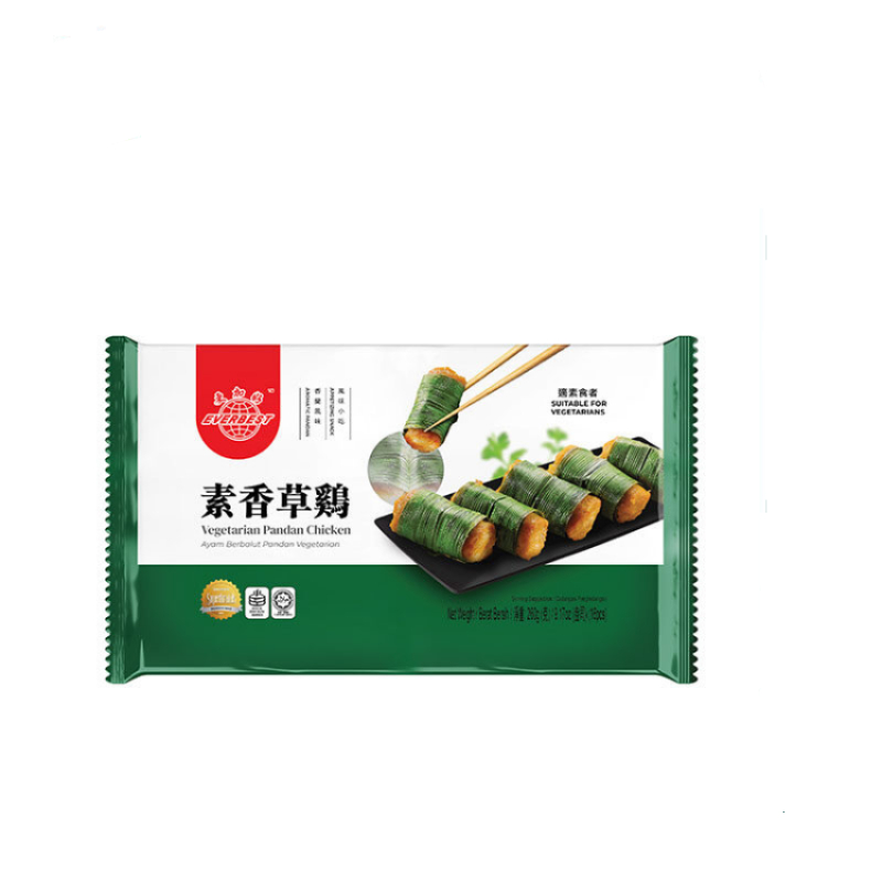 Everbest, Vegetarian Frozen Pandan Chicken (16pcs / 260g) 更加好素香草鸡 ...