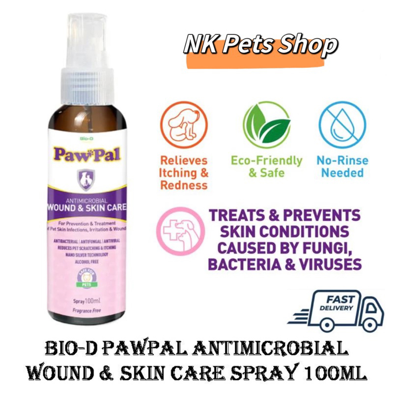 PawPal Antimicrobial wound & skin care 100ml | Shopee Malaysia