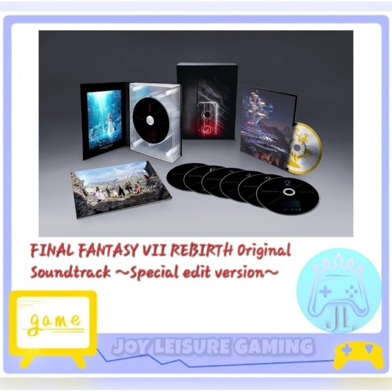 [Ready Stock] FINAL FANTASY VII REBIRTH Original Soundtrack ~Special ...