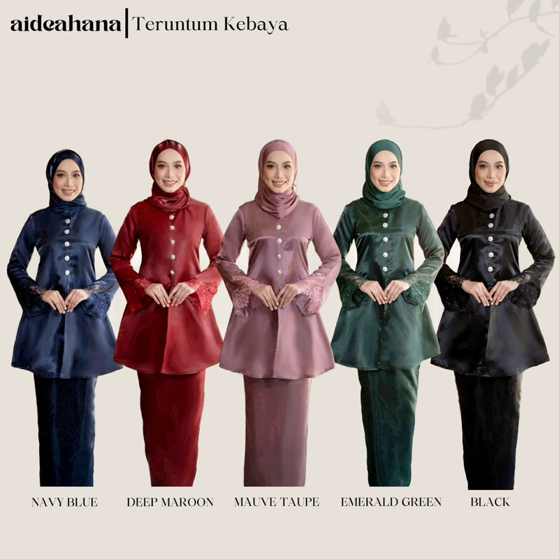 Kebaya Kebarung Baju Raya 2024 | Shopee Malaysia