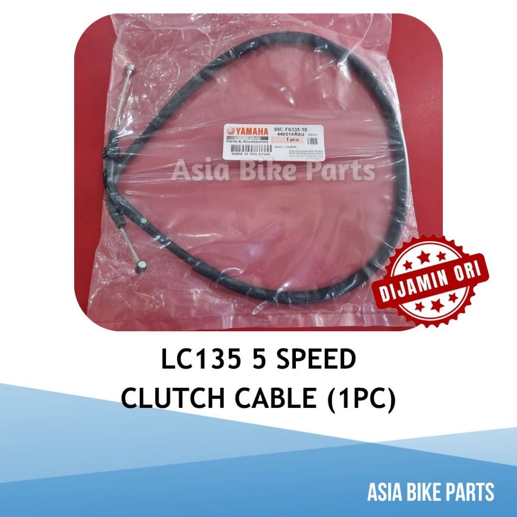 Yamaha Original LC135 5 Speed 5S Clutch Cable / Wire Clutch - 55C-F6335-10 | Shopee Malaysia