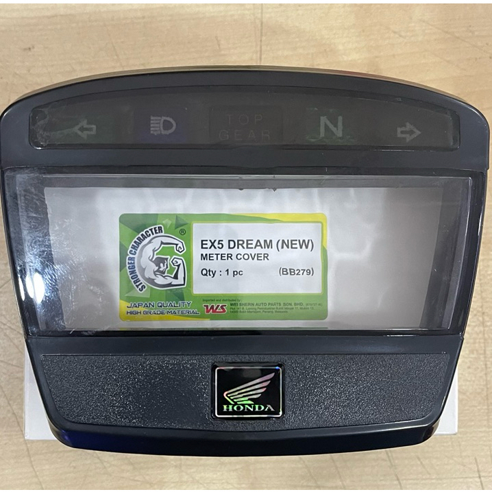 HONDA EX5 DREAM SPEEDO METER COVER- STRONGER CHARACTER PRODUCT | Shopee ...