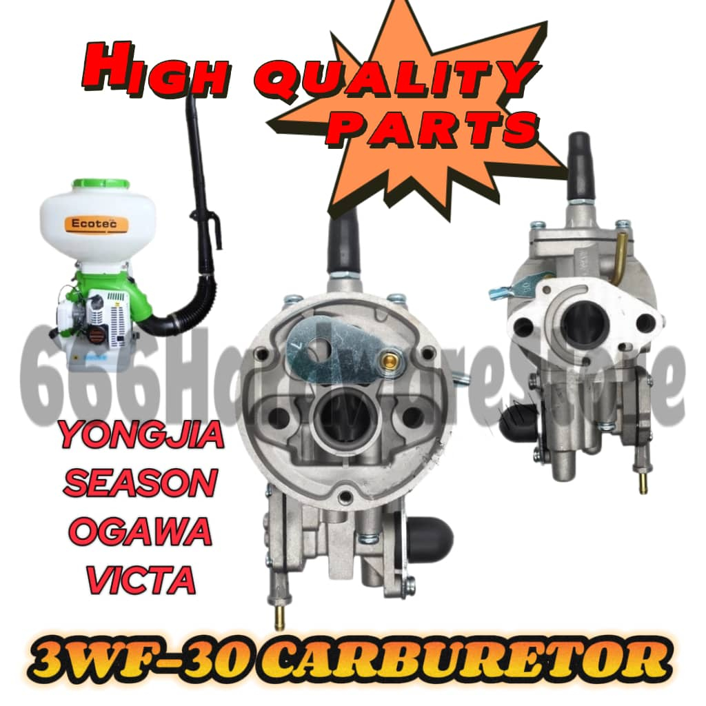 MESIN BAJA MESIN TABUR PADI YONGJIA OGAWA KASEI VICTA SEASON CARBURETOR 3F-30 CARBURETOR 3WF-28 ...