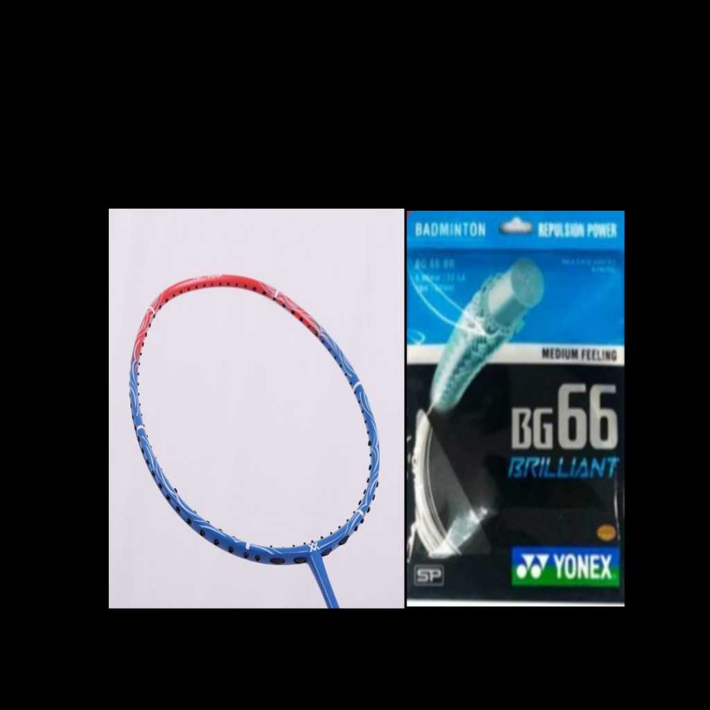 MAXX Badminton Racket Troxmax M2 ( with Yonex BG66 Brilliant ) | Shopee ...