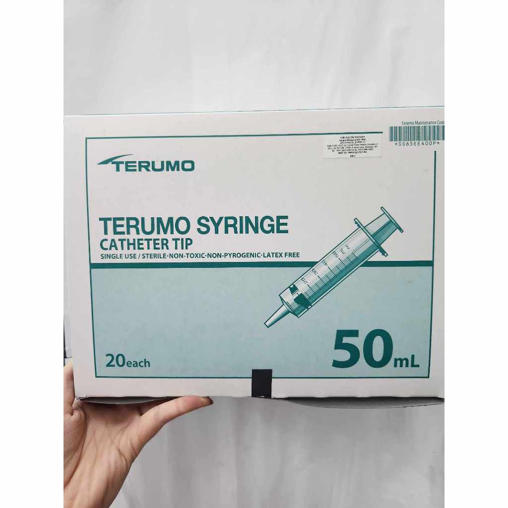 TERUMO Catheter Tip Syringe 50mL (20pcs/box) | Shopee Malaysia