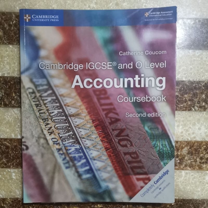 Cambridge Igcse And O Level Accounting Coursebook 95 New Shopee Malaysia