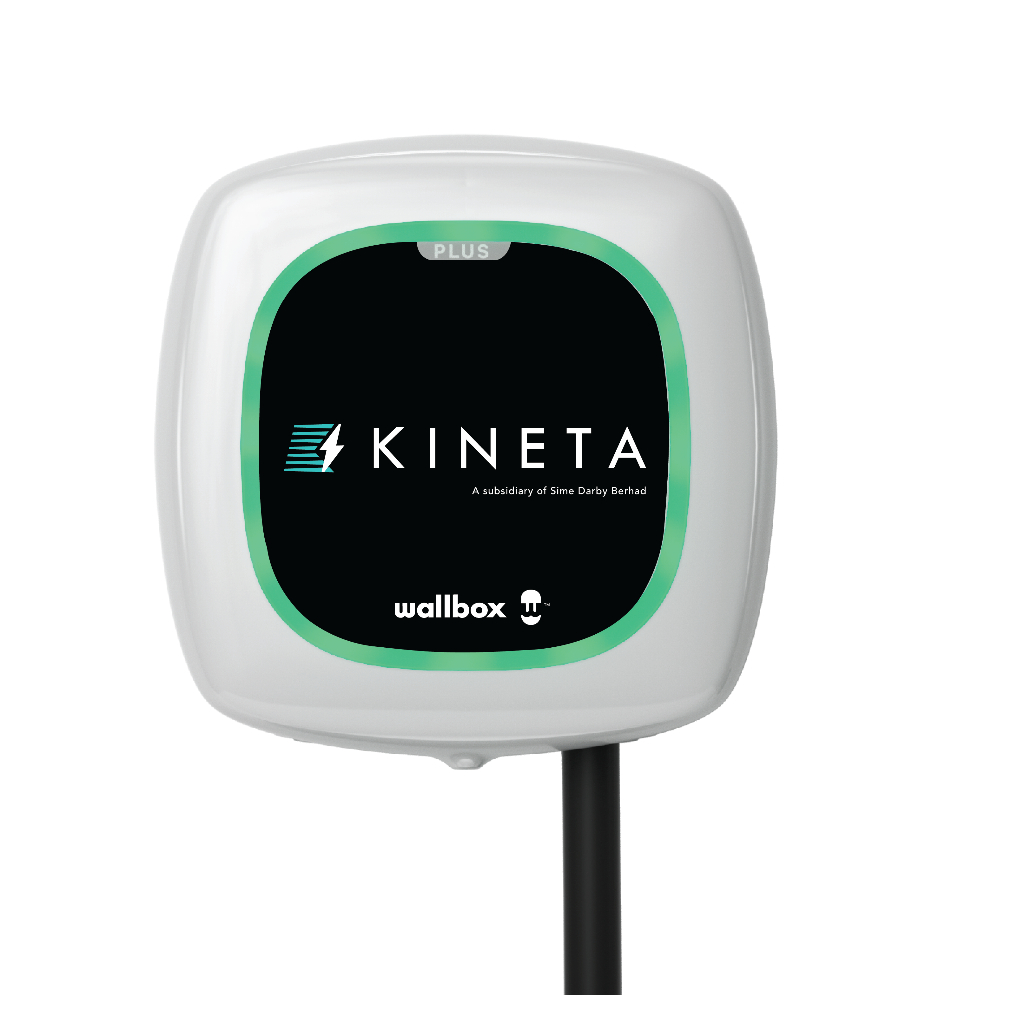 Wallbox Pulsar Plus - 22kW EV Charger (White). Powered by KINETA ...