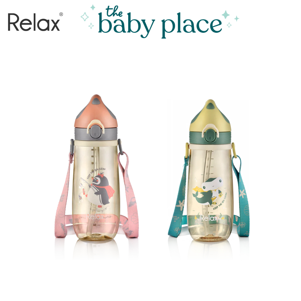 RELAX 600ML AIMEE PPSU KIDS STRAW BOTTLE | Shopee Malaysia