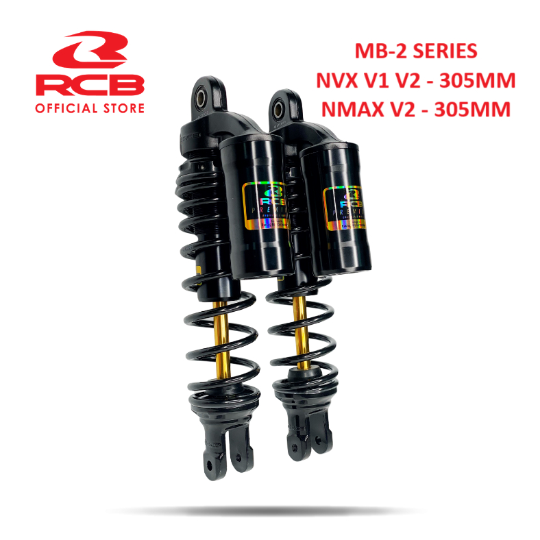 💥ORIGINAL RACINGBOY💥RCB ABSORBER MB 2 SERIES MB2 MB-2 305MM SCOOTER NVX ...
