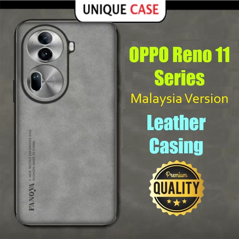 OPPO Reno 11f / 11 / 11 PRO 5G Premium Soft Leather Casing Lens Full ...