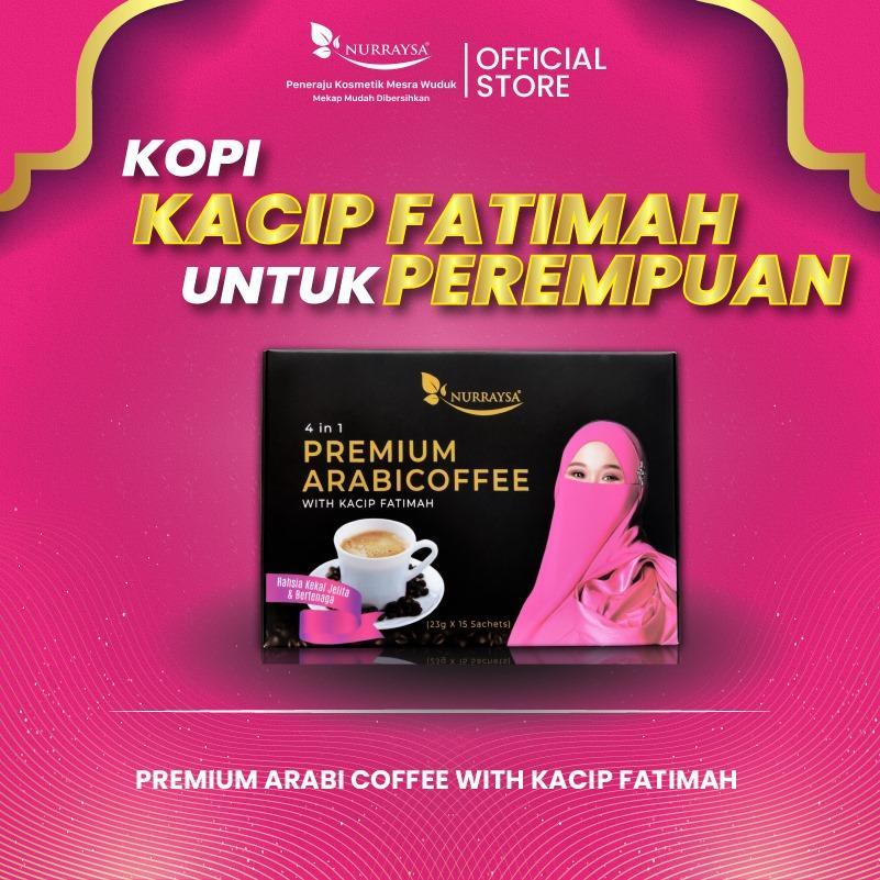 NURRAYSA PREMIUM ARABICOFFEE WITH KACIP FATIMAH kopi instant, kopi ...